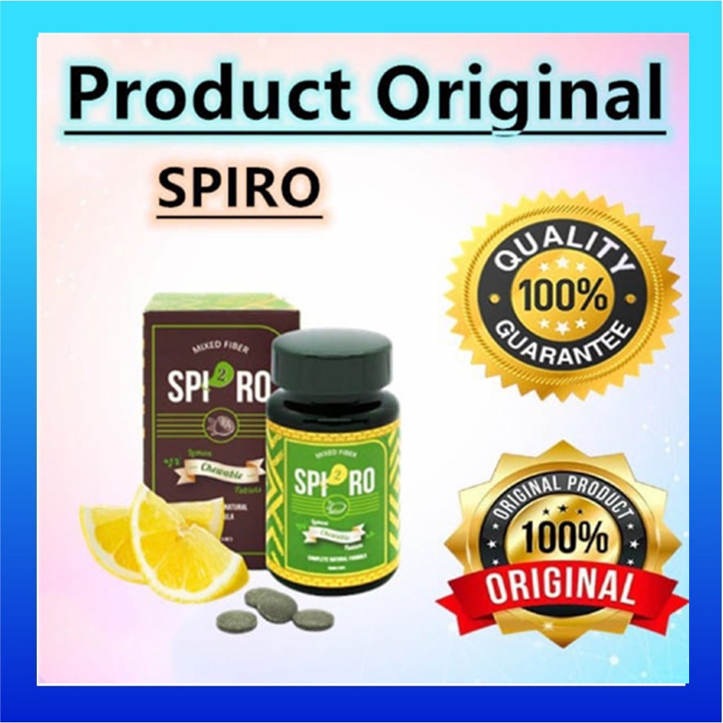 🔥Ready stock Spiro 双藻排毒 60 tablets Detox Supplement 100% Original ...