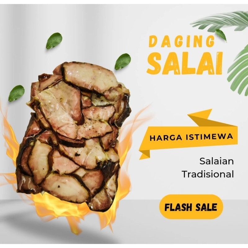 Daging salai 250gram | Shopee Malaysia