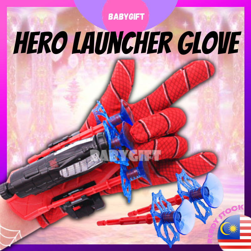 BABYGIFT Superhero Spd Toys Glove Cosplay Birthday Gift Kids Sarung ...
