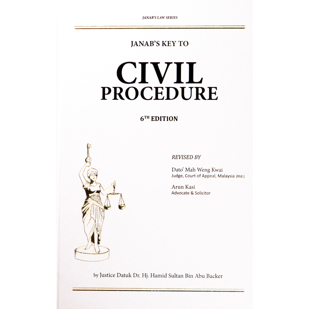 Janab's Key to Civil Procedure 6th Edition | Shopee Malaysia