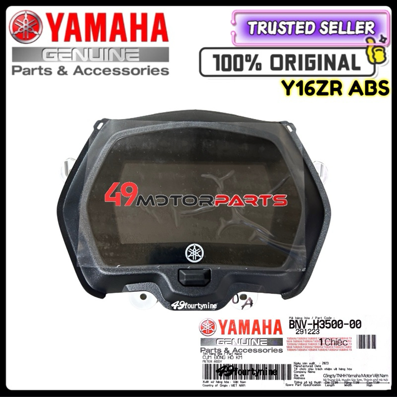 100% ORIGINAL Y16 Y16ZR V1 V2 Y16 ABS METER ASSY SPEEDOMETER | Shopee ...