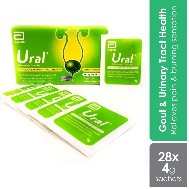 ABBOTT URAL EFFERVESCENT GRANULES (4G X 28'S) (EXP 11/2026) | Shopee ...