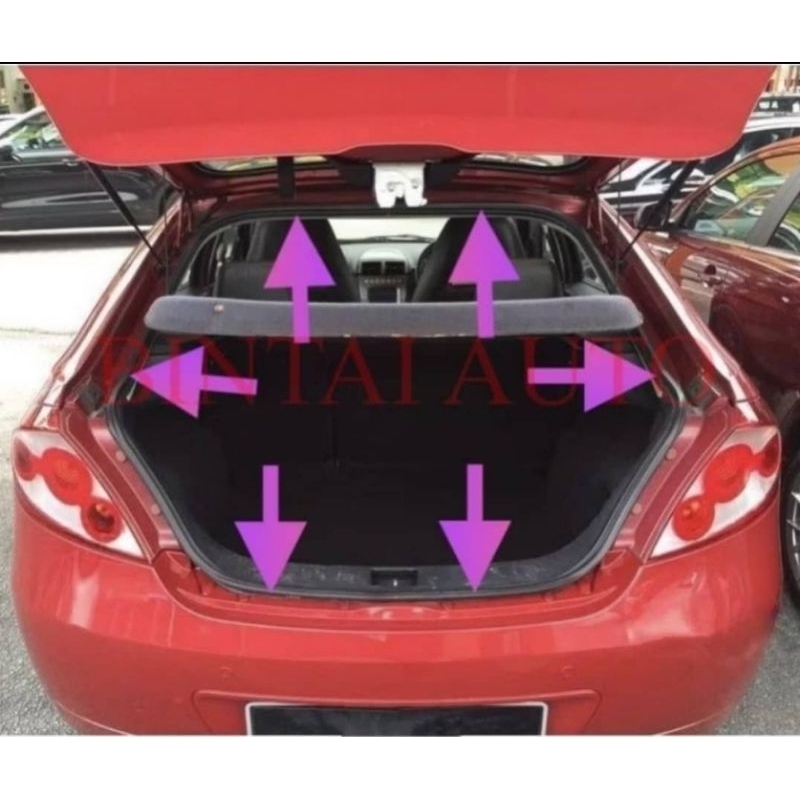 ORIGINAL PERSONA GEN2 GEN 2 REAR BONNET TRUNK LID BOOT RUBBER | Shopee ...