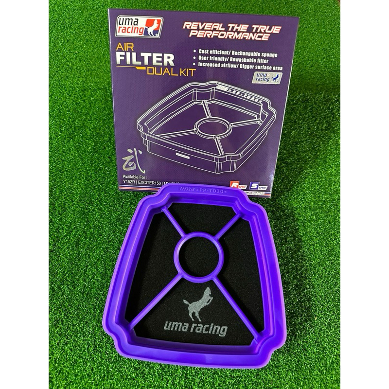 UMA RACING AIR FILTER DUAL KIT Y15 Y16ZR | Shopee Malaysia