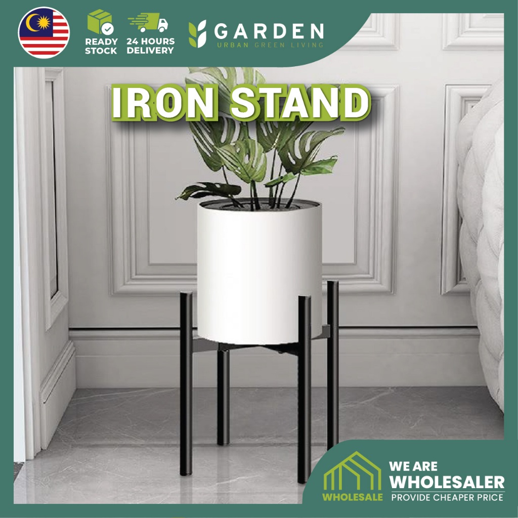Iron Stand living room indoor floor-standing balcony flower rack modern ...