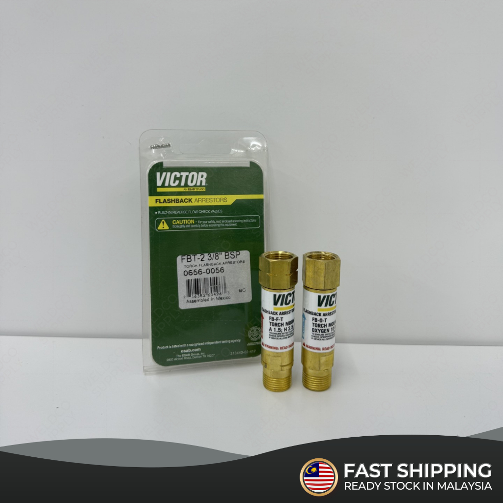 VICTOR Flashback Arrestor FB-F-T Oxygen & Fuel (Torch) 🔥PREMIUM QUALITY ...