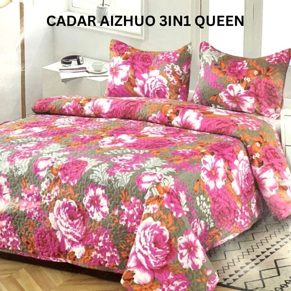 CADAR PATCHWORK QUEEN 3in1 Patchwork New collection (AIZHU) | Shopee Malaysia