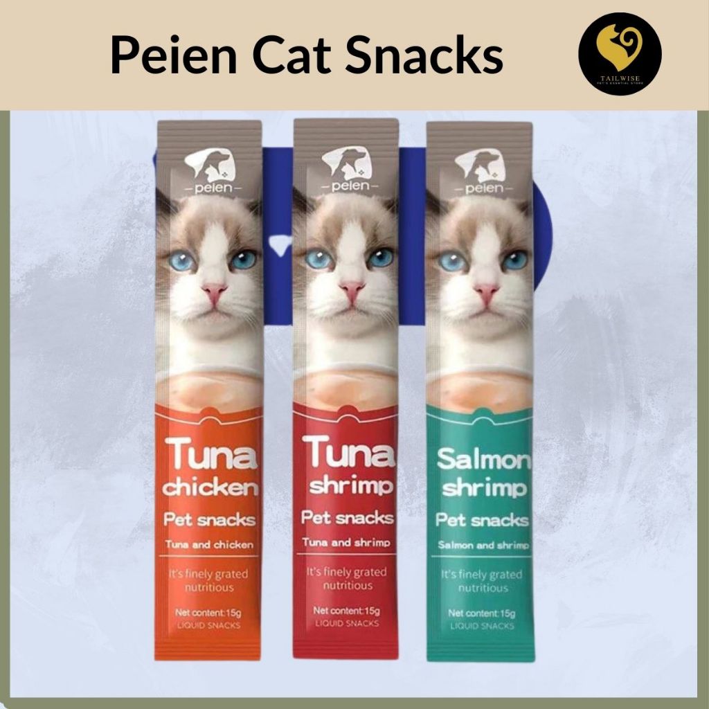 PEIEN Cat Treat Cat Snack Cat Treats Cat Wet Food Cat food Salmon Tuna ...