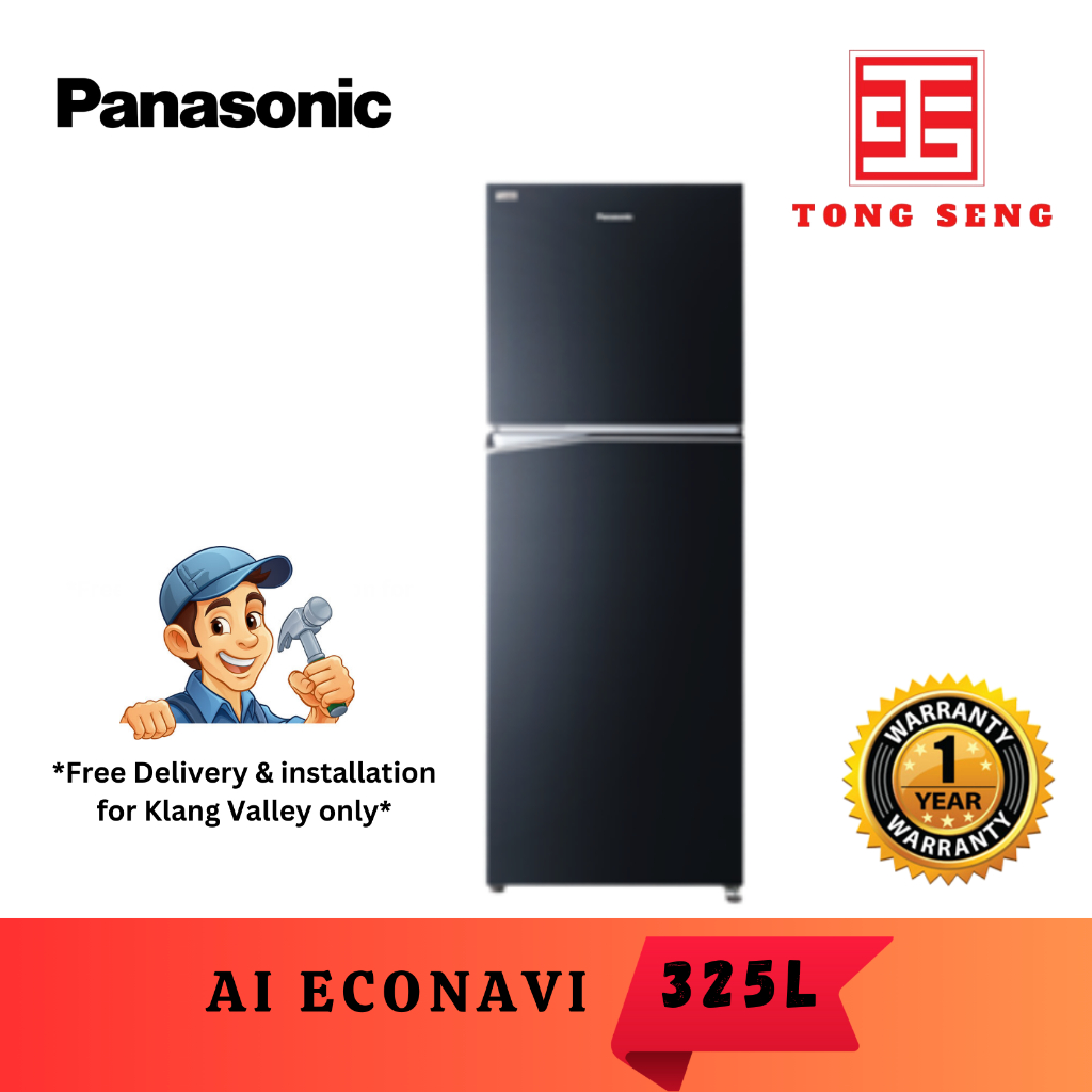 ( FREE DELIVERY & INSTALLATION KL SEL ONLY)PANASONIC NR-TV341 325L ...