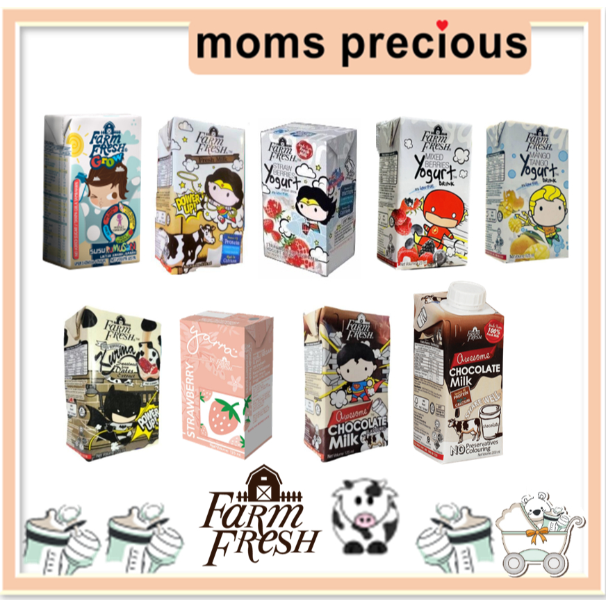 [Bundle Deal] Farm Fresh UHT Fresh Milk Yarra Full Cream Milk Susu ...
