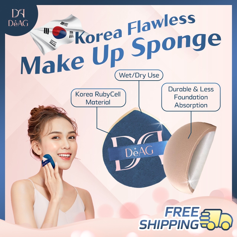 【DeAG】Korean Miracle Puff Flawless Make Up Sponge 美妆粉扑 | Shopee Malaysia