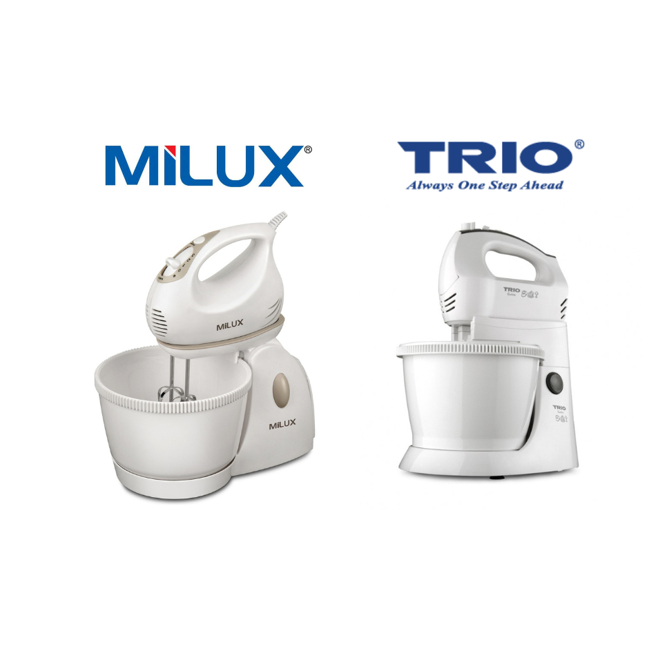 Milux 2.5L Stand Mixer | MSM-9901 / TRIO 2.5L Stand Mixer | TSM-336 ...