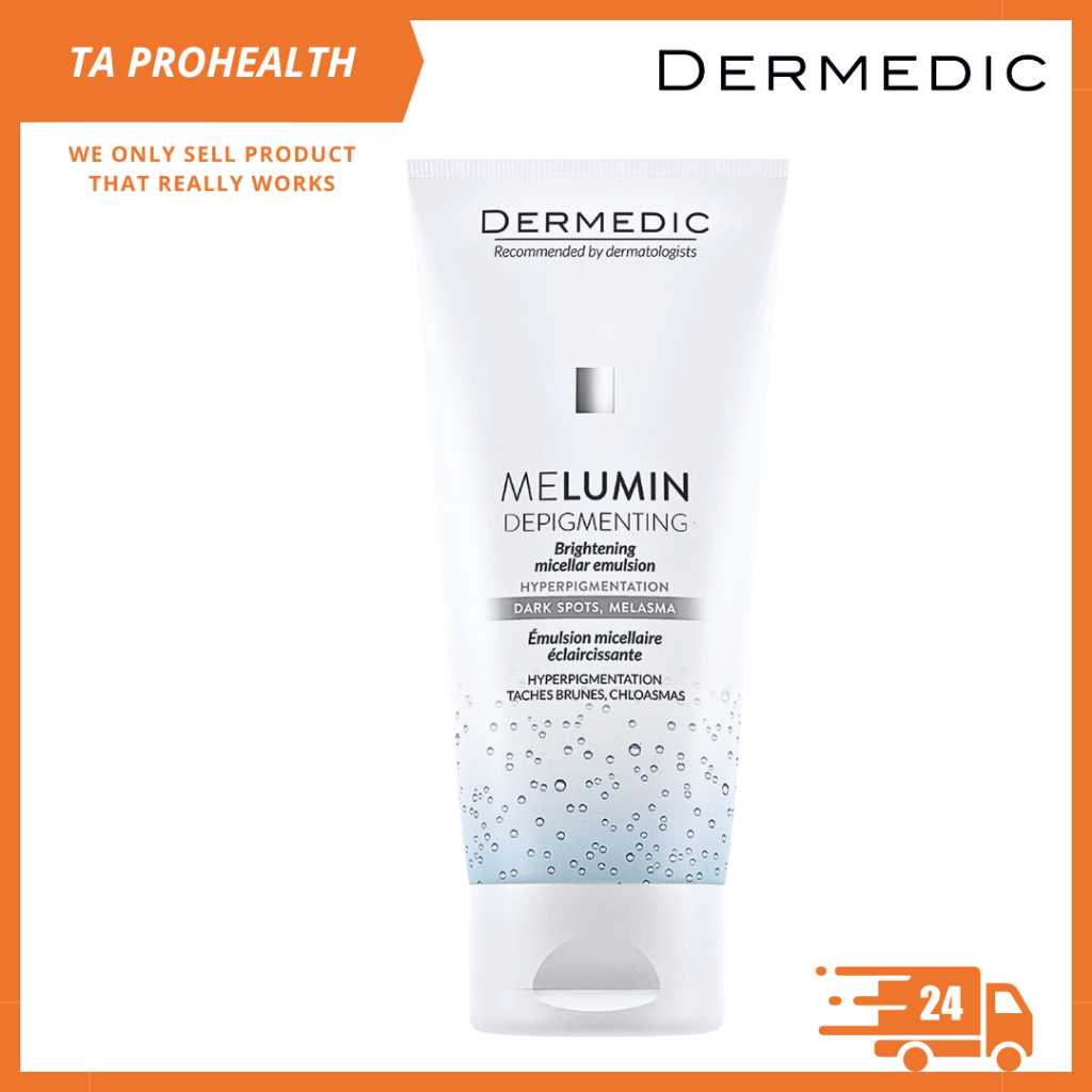 Dermedic Melumin Depigmenting Brightening Micellar Emulsion 200g ...
