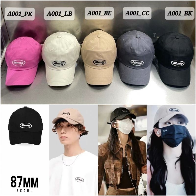 1987MMLG Korea Unisex Adjustable Ball Cap Lifestyle Trendy Wear Ins Hot ...
