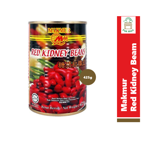 (Halal) Makmur Red Kidney Beans / Kacang Merah (425g) | Shopee Malaysia