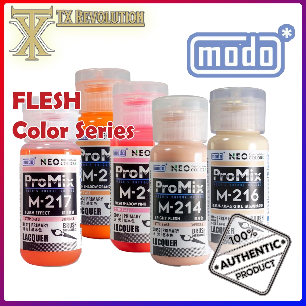 modo Primary Colors Solvent Based Model Paint LACQUER NEO FLESH SKIN 油性 ...