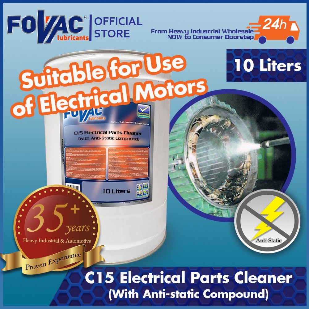 FOVAC C15 Electrical Parts Cleaner (With Anti-Static Compound ...