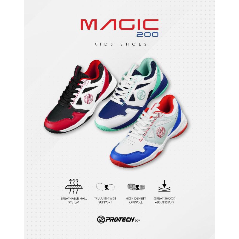 Protech Magic 200 Badminton Shoes (Kid Shoes) | Shopee Malaysia