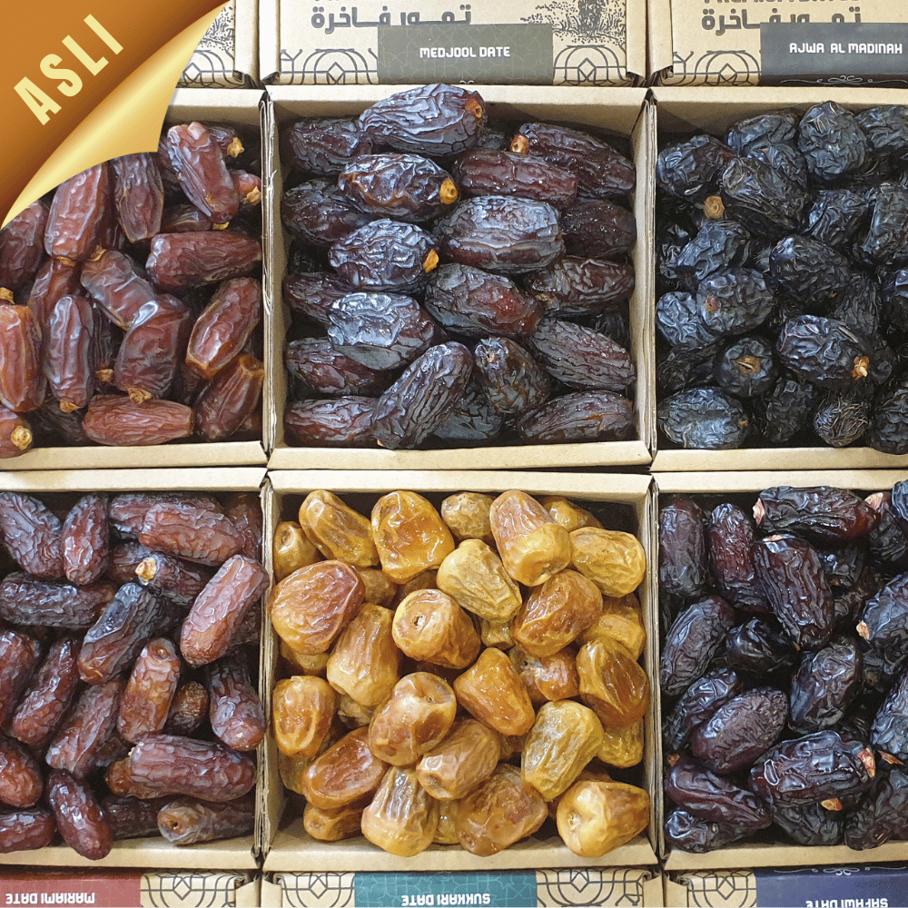 Kurma Dates AJWA Al Madina | MABROOM | SAFAWI | MEDJOOL | SUKKARI ...