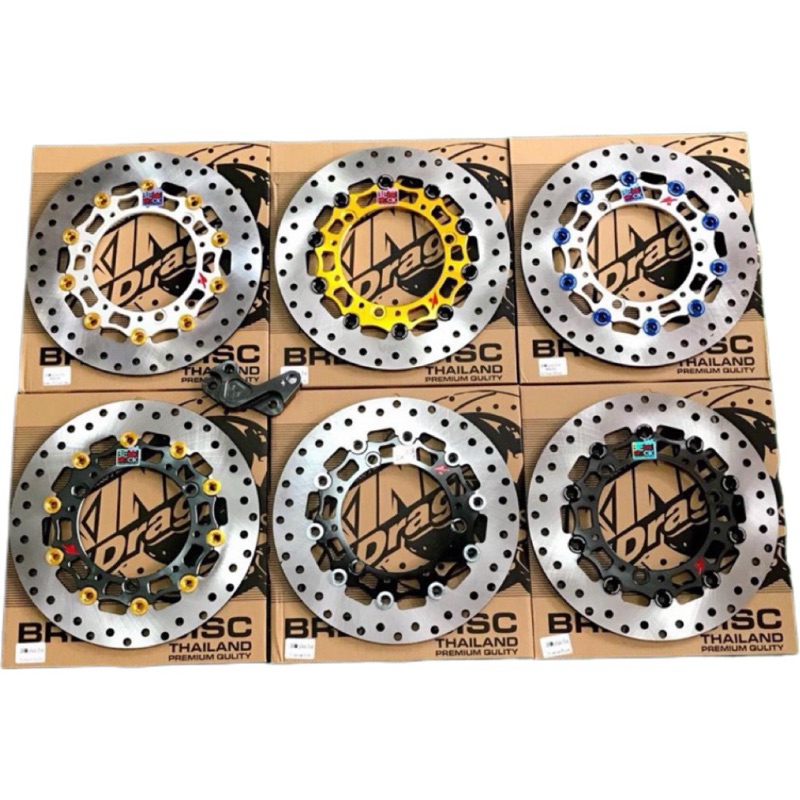 NMAX NVX155 V1 V2 KINGDRAG 260MM 10 PIN FLOATING FRONT DISC PLATE DISK ...