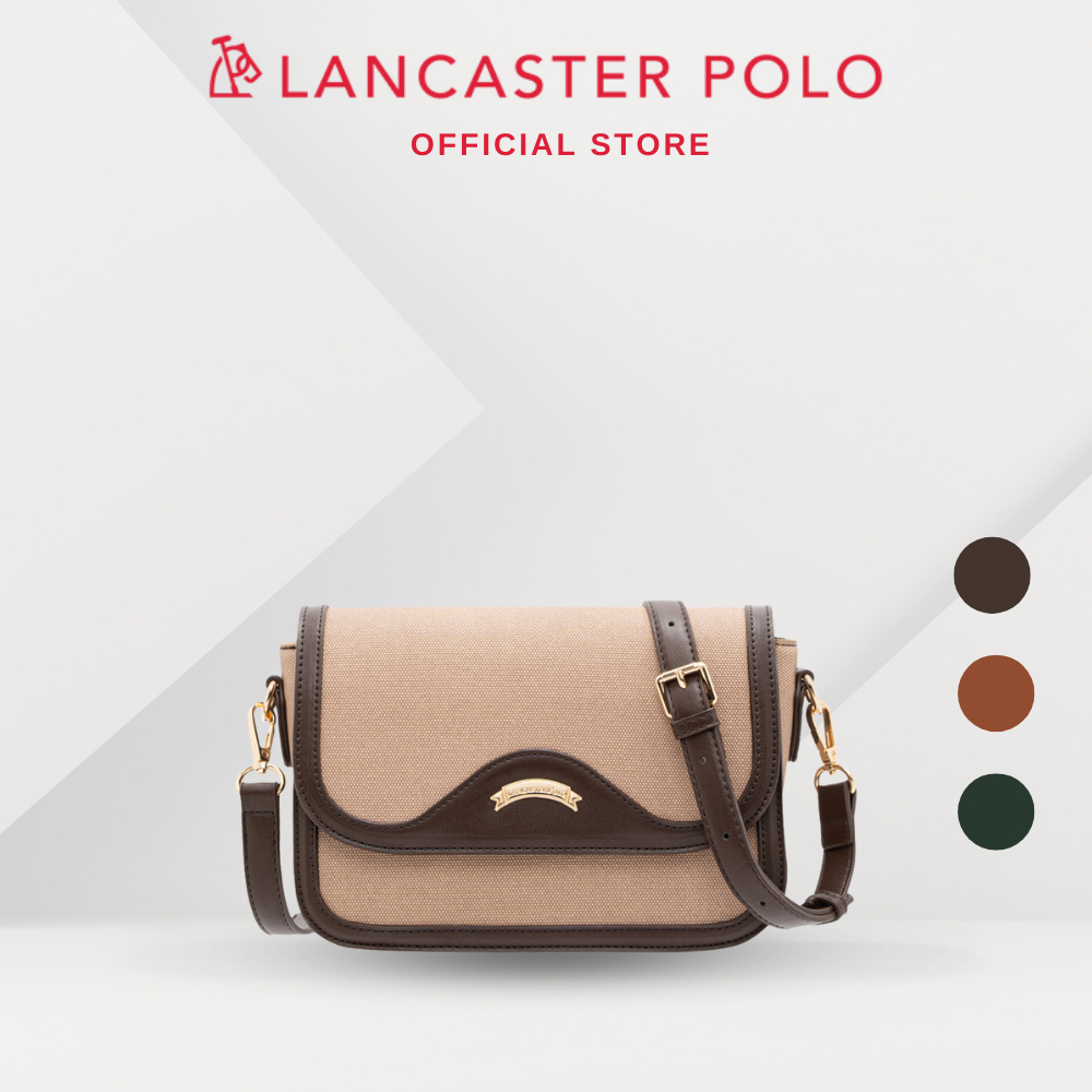 [⭐Raya Special] Lancaster Polo Jovane Ladies Womens Front Flap Buckled ...