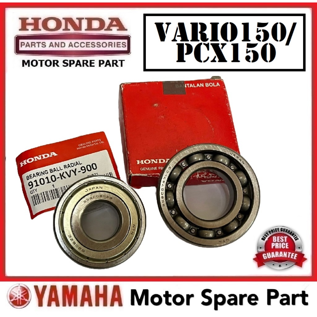VARIO150 CRANKSHAFT BEARING SET 0 LH RH 6206Z SPECIAL SIZE CRANK SHAFT ...