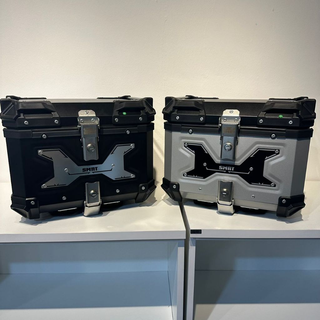 Original SMRT Top Box 100% Aluminium Motorcycle 36L 38L 40L 45L with ...