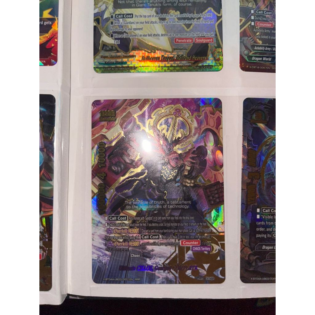 Buddyfight Ultimate CHAOS,Geargod COMPLETE ( English Version ) | Shopee ... Buddyfight Ultimate CHAOS,Geargod COMPLETE ( English Version ) | Shopee ...