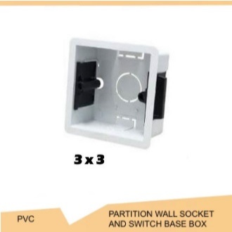 💥READY STOCK💥 Partition Box Partition Base Wall Socket And Switch Base ...