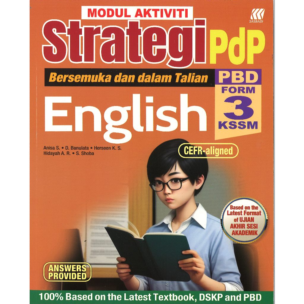 MODUL AKTIVITI STRATEGI PBD KSSM - ENGLISH (CEFR-ALIGNED) FORM 3 ...