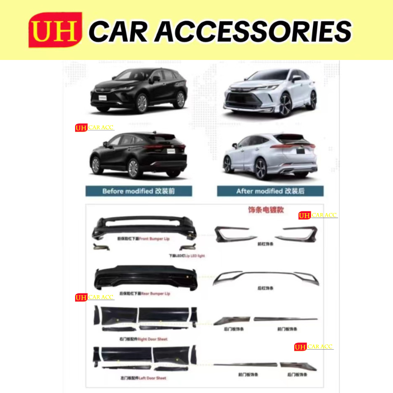 TOYOTA HARRIER XU80 2021 - 2024 MODELLISTA V2 AVANT EMOTIONAL PP ...