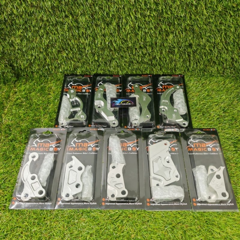 MAGIC BOY CALIPER BRACKET SET P8 P9 RS150 Y15ZR LC135 NVX 155 Y15 RS ...