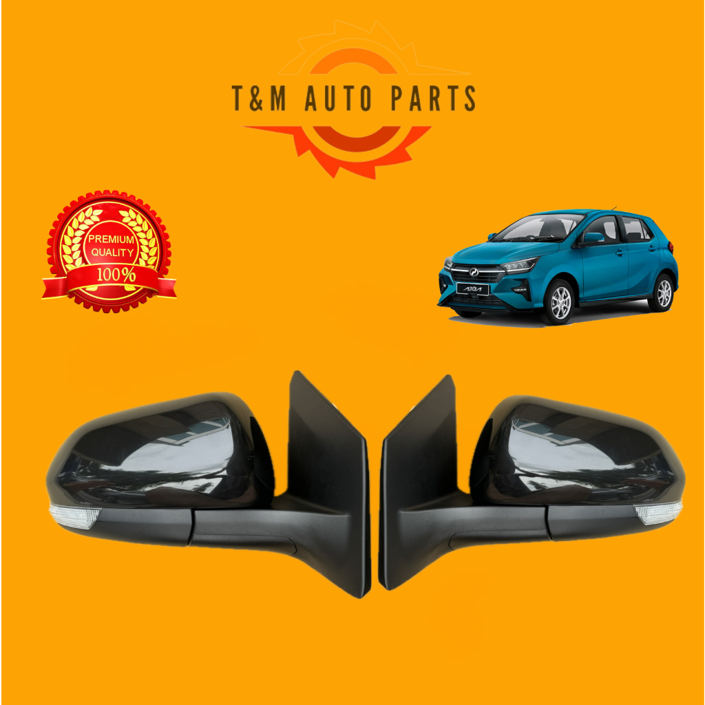 ORIGINAL PERODUA AXIA 2023-2026 SIDE MIRROR 3WIRE/5WIRE/9WIRE/10WIRE ...
