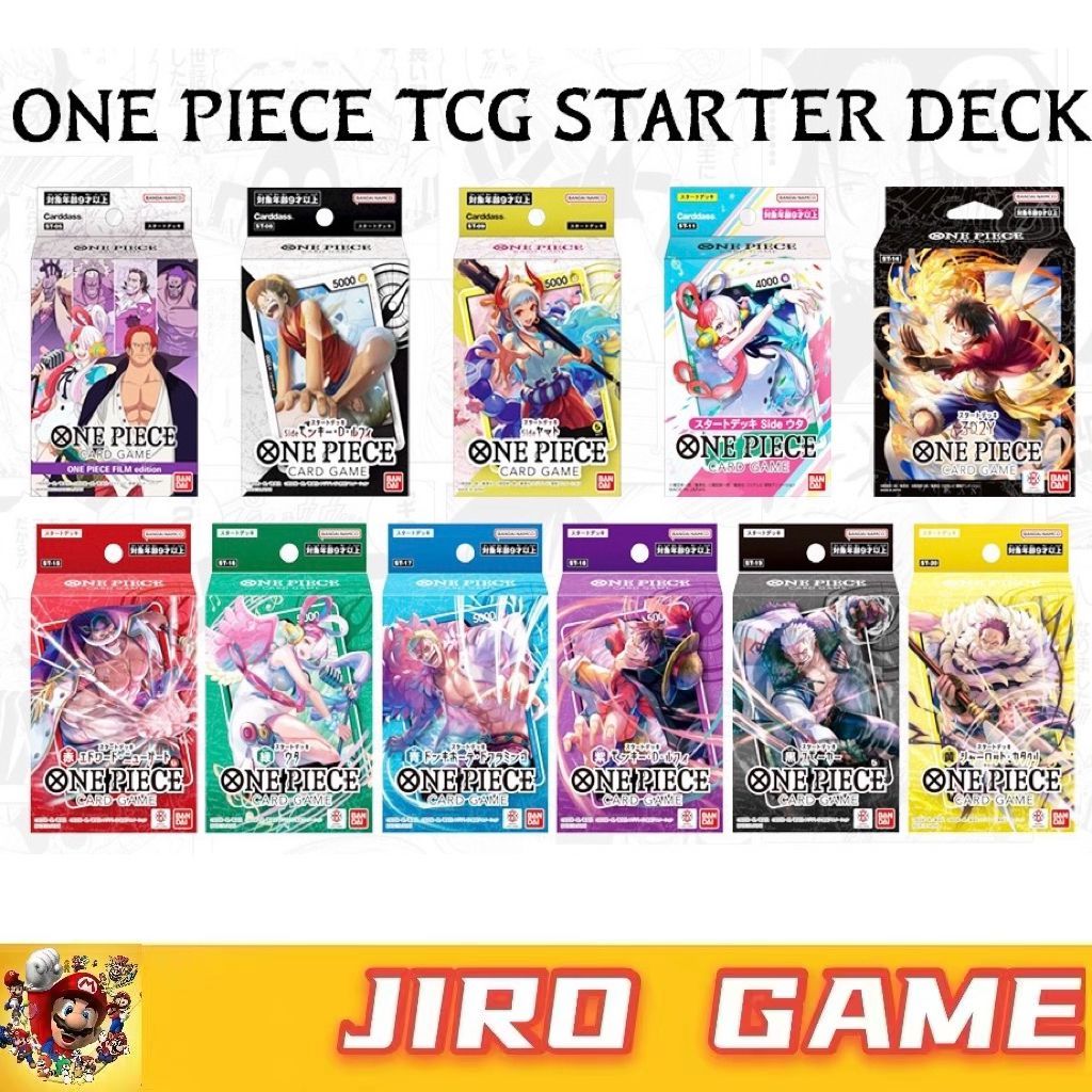One Piece TCG Starter Deck Japan Version ST15/ST16/ST17/ST18/ST19/ST20 ...