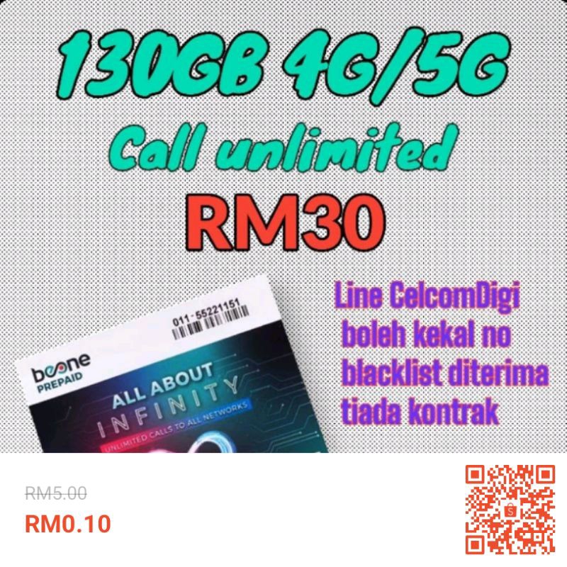 beOne simkad viral 2024 | Shopee Malaysia