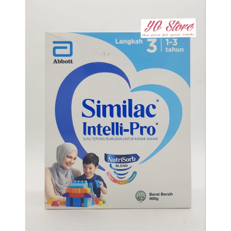 Abbott Similac Intelli-Pro Step 3 (1-3 years) 600g/ 1.2kg | Shopee Malaysia