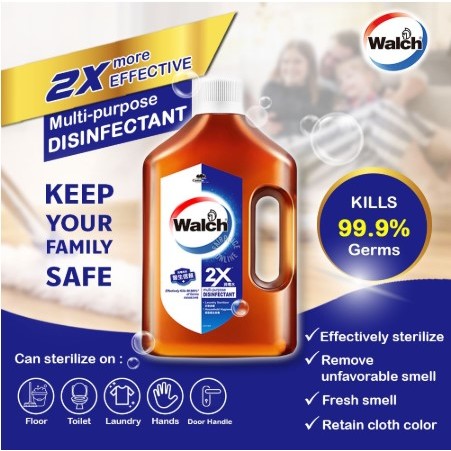 WALCH MULTI-PURPOSE DISINFECTANT 1 LITER/3 LITER | Shopee Malaysia
