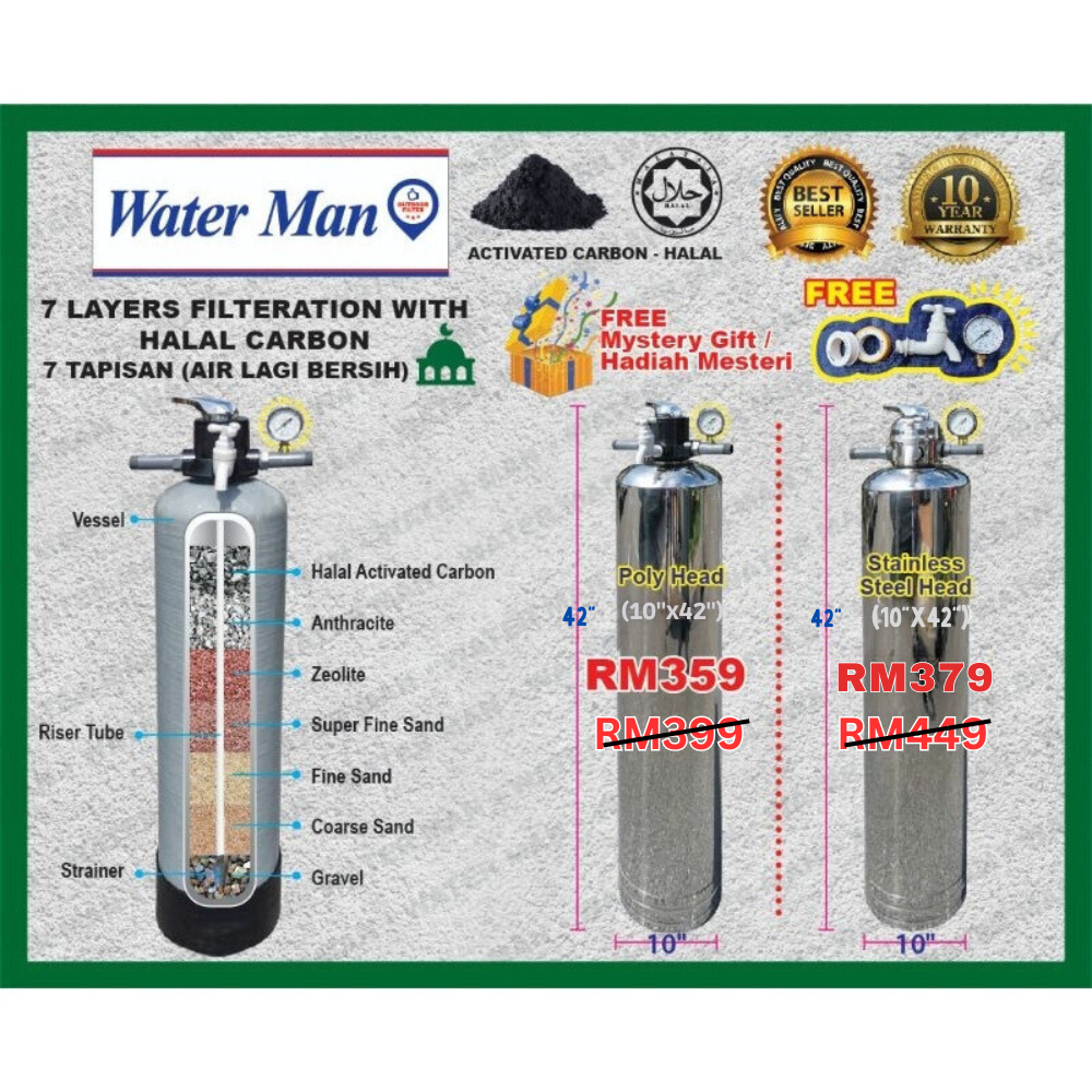 Outdoor Water Filter Stainless Steel SUS304 / Penapis Air / 白钢过滤器 / 过滤机 ...