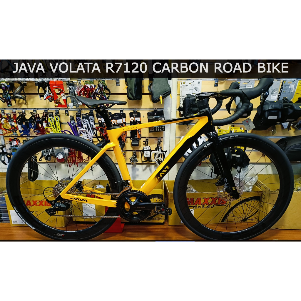 700c JAVA VOLATA R7120 FULL 105 2X12 Full CARBON ENDURANCE ROADBIKE ...