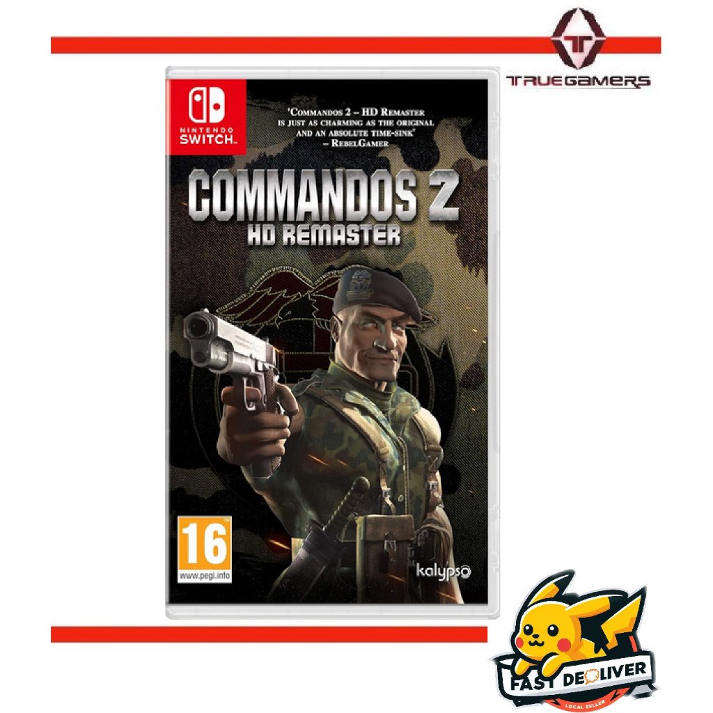 Nintendo Switch Commandos 2 Remaster | Shopee Malaysia