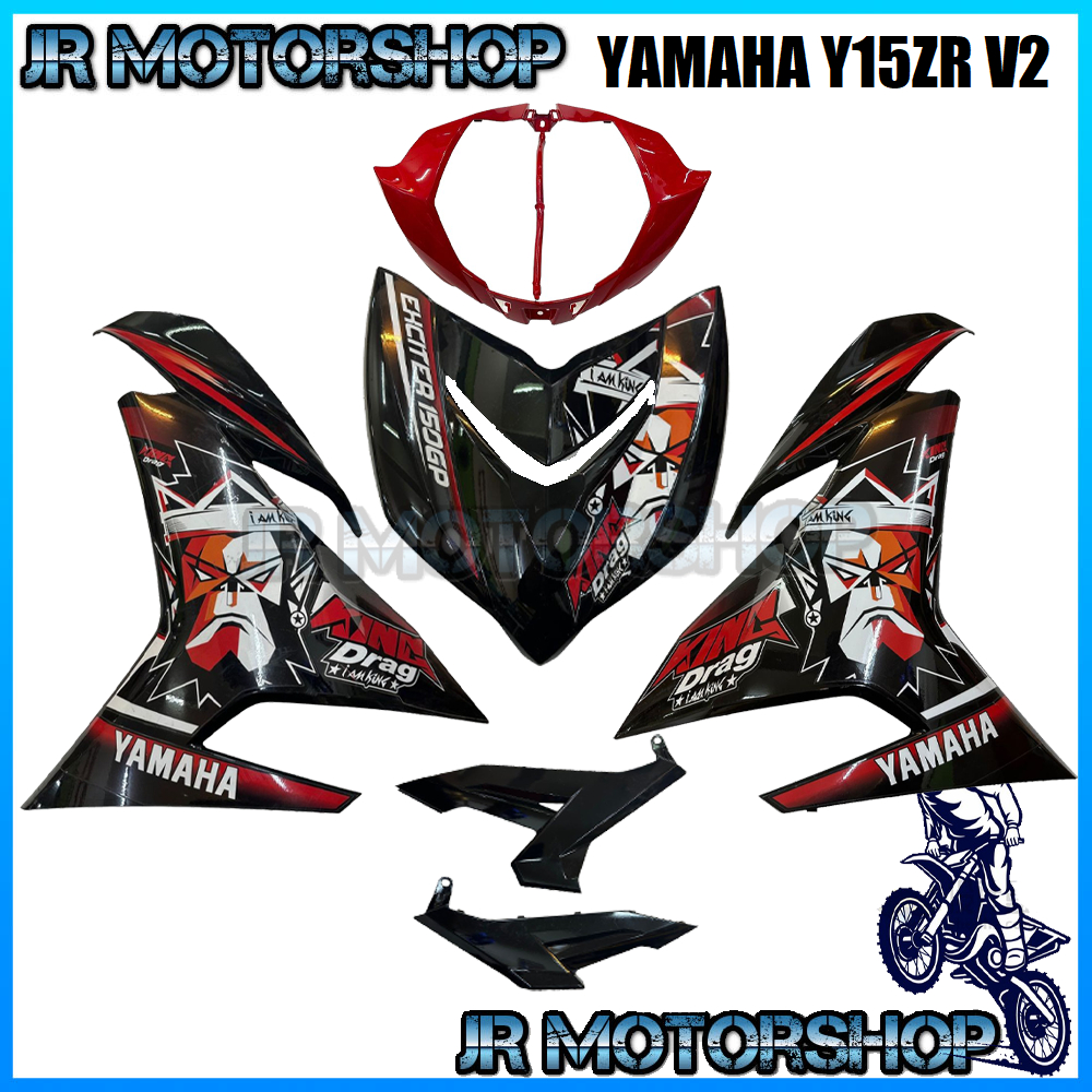 (KURANG COVER) Y15ZR V2 BODY COVER SET MX KING DRAG | Shopee Malaysia