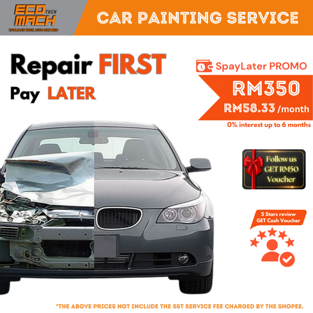 Car body Painting & Car body knocking service 🔥 Spaylater PROMO 🔥 ...