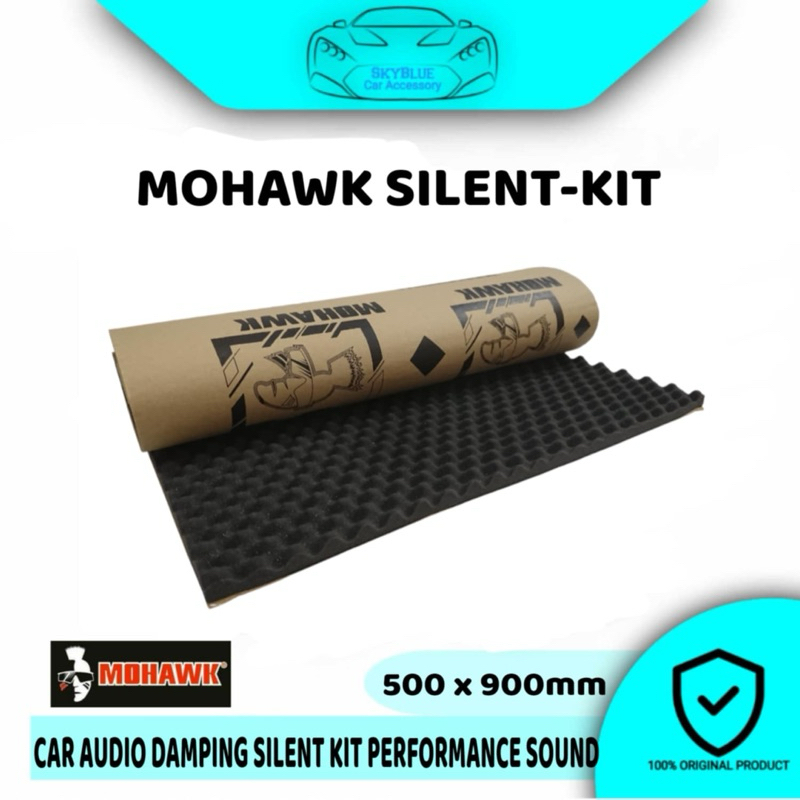 MOHAWK Car Audio Damping SILENT-KIT High Performance Sound Insulation ...