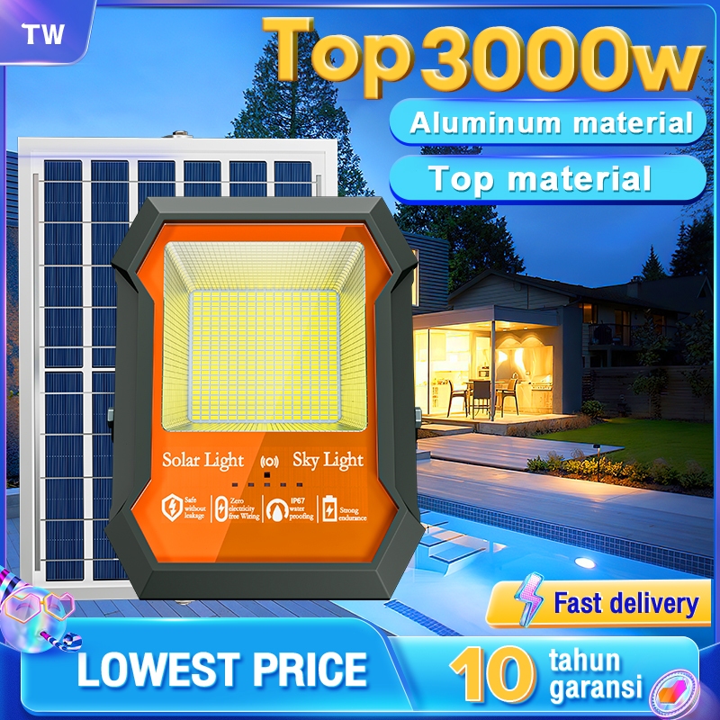 [Super Bright] 1600W Solar Street Light LED Lampu Solar IP67 Waterproof ...