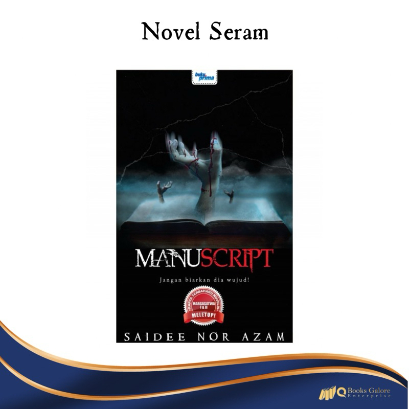Novel Seram: MANUSCRIPT - Penulis: SAIDEE NOR AZAM - Penerbit: Buku ...