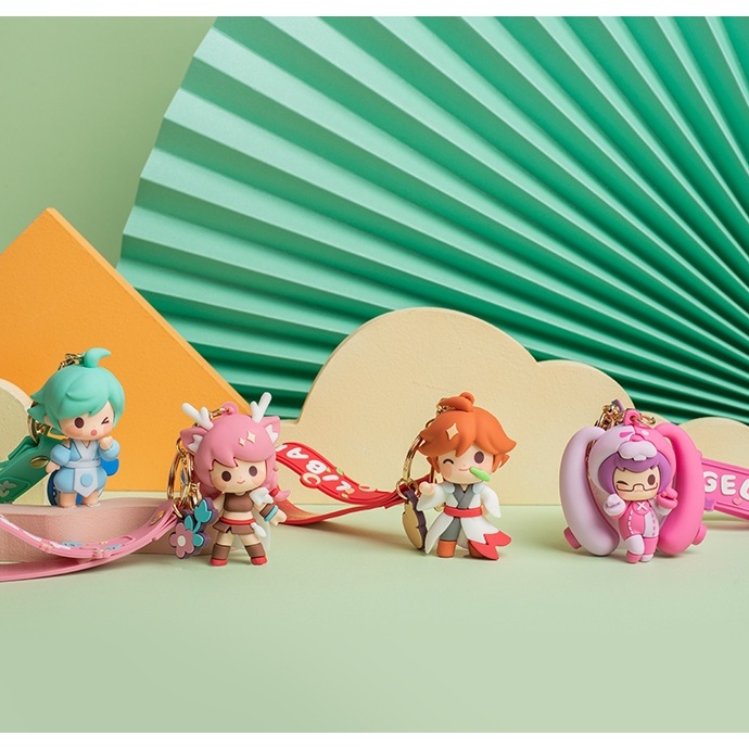 HOK Honor Of King Official Car Keychain 王者荣耀官方正品钥匙圈 Daji Angela ...