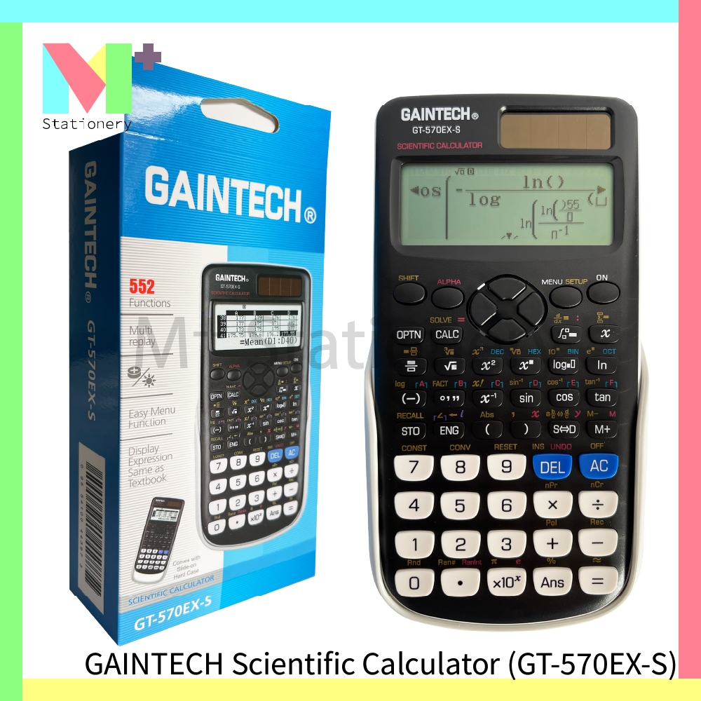 (Original) GAINTECH GT-570EX-S Scientific Calculator / High School ...