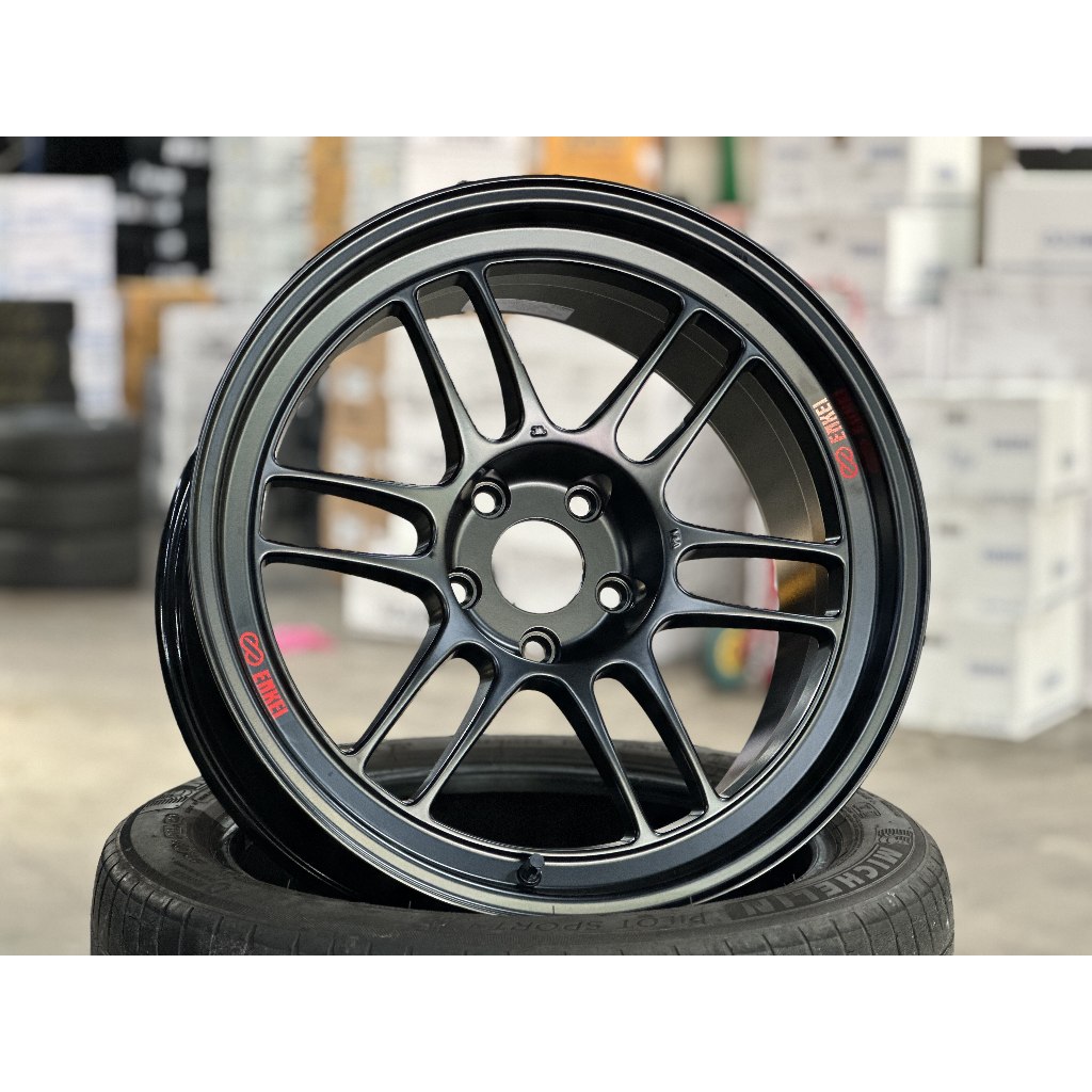NEW 18X9.5J Enkei RPF1 Japan Rim (set of 4) 5X114.3 for Skyline GTR R34 ...