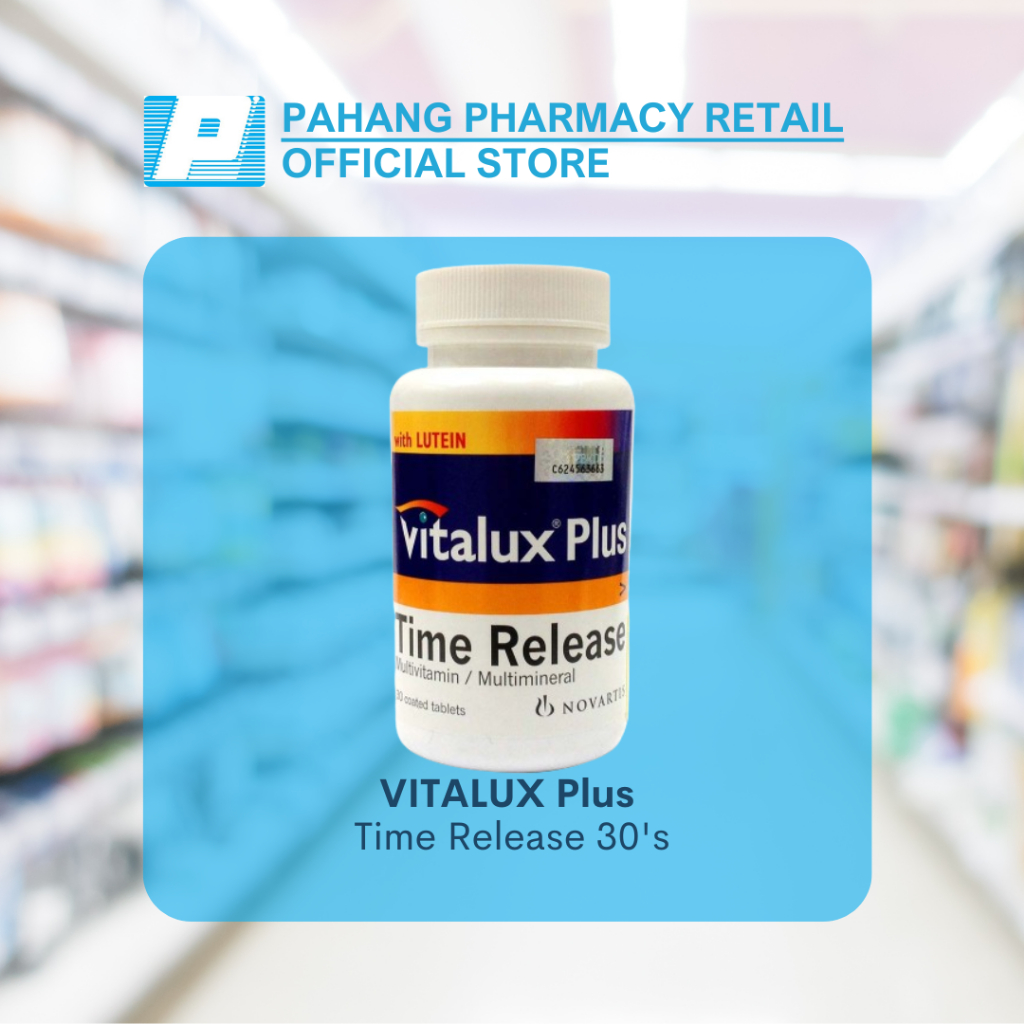 VITALUX Plus Time Release 30's | Shopee Malaysia