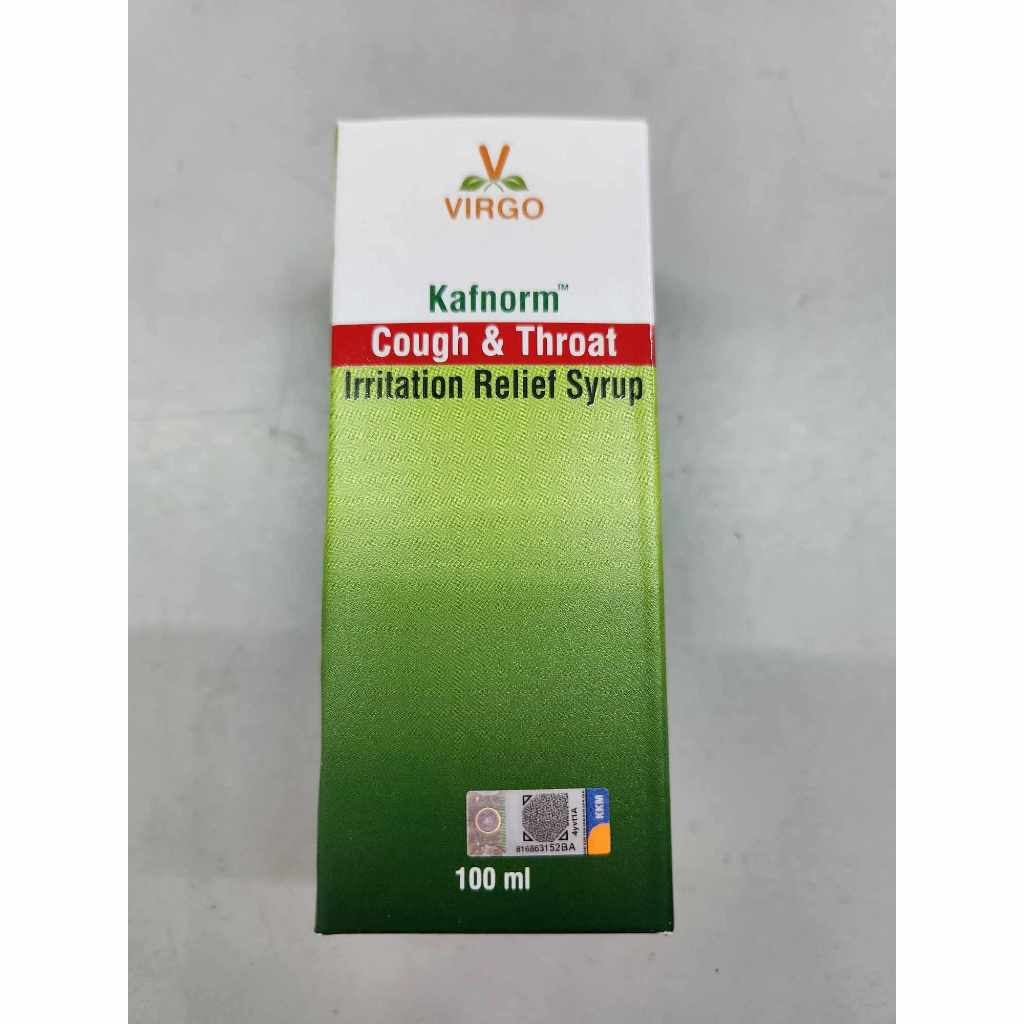 Virgo Kafnorm Cough Syrup 100ml (Sugar Free) | Shopee Malaysia